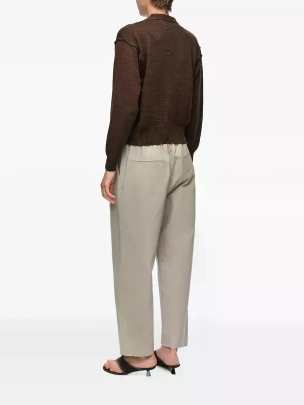 Bimba Y Lola Dark Wool Cardigan