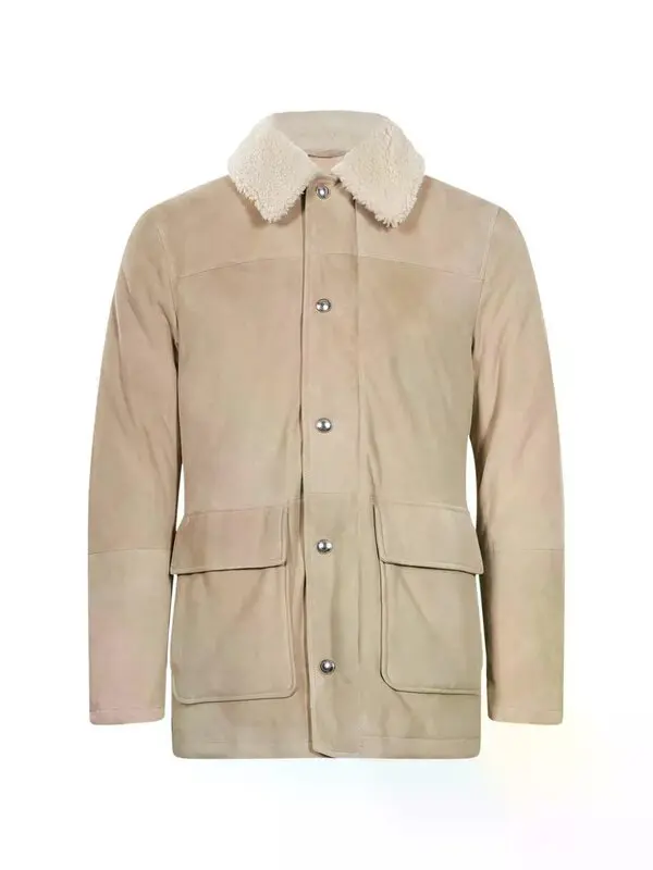 Eleventy Shearling-collar Parka