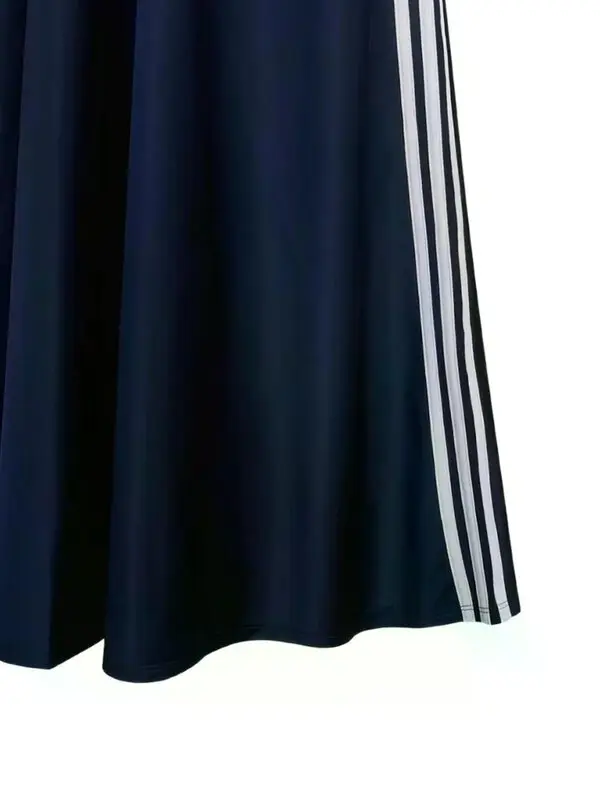 Adidas Firebird Side-stripe Logo Maxi Skirt