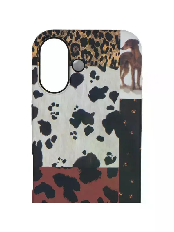 Bimba Y Lola Pony Patchwork Iphone 16 Rigid Case - Neutrals