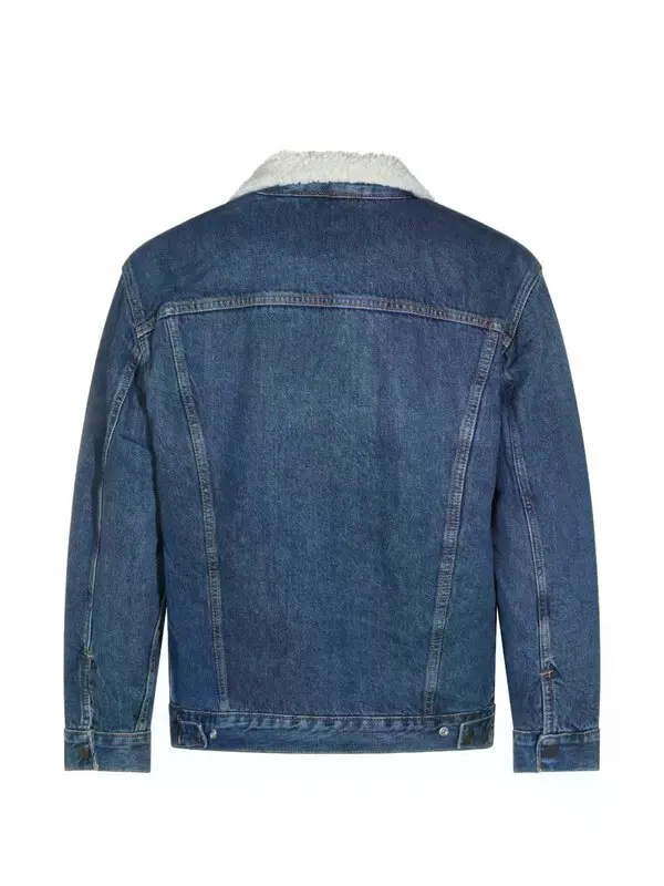 LEVI'S Sherpa-collar Denim Jacket