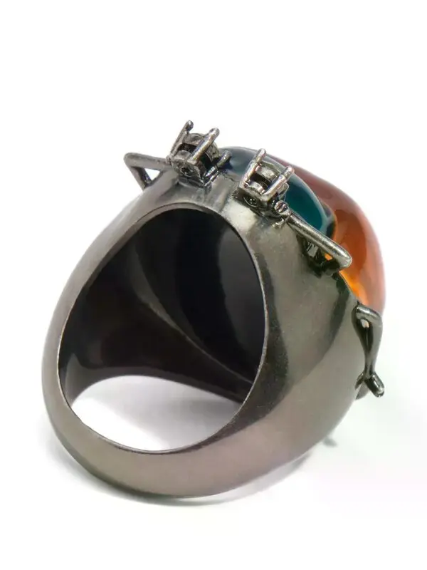 Bimba Y Lola Amber Beetle Ring