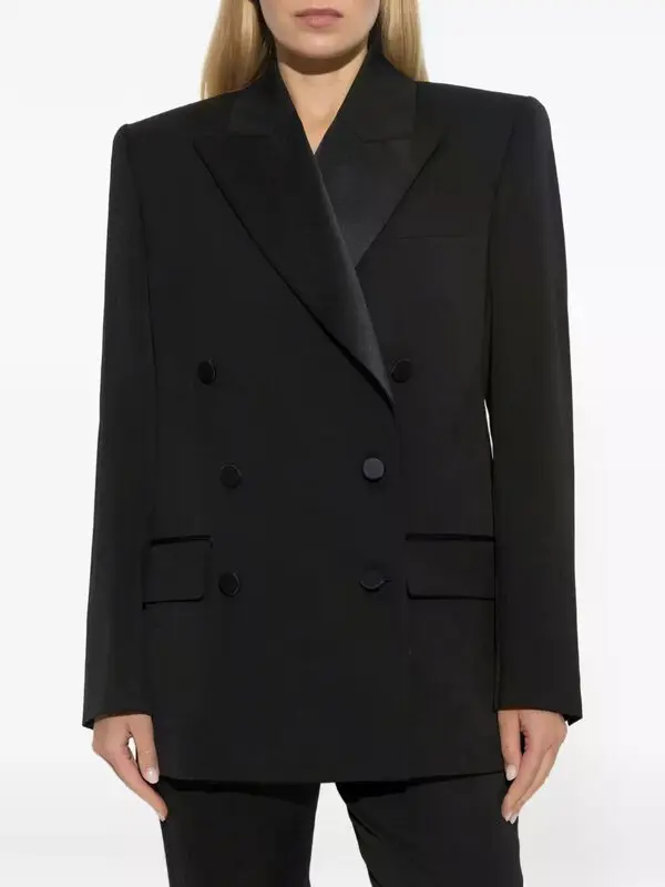 Balmain Double-breasted Wool Blazer