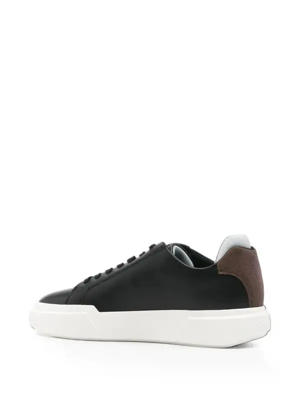 Calvin Klein Chunky Cupsole Logo-plaque Leather Sneakers