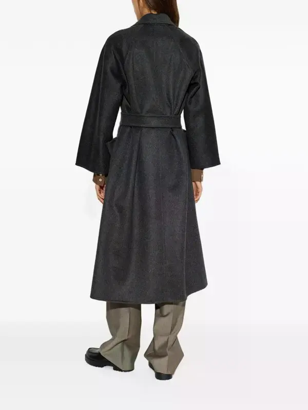 Max Mara Ludmilla Belted Coat - Grey