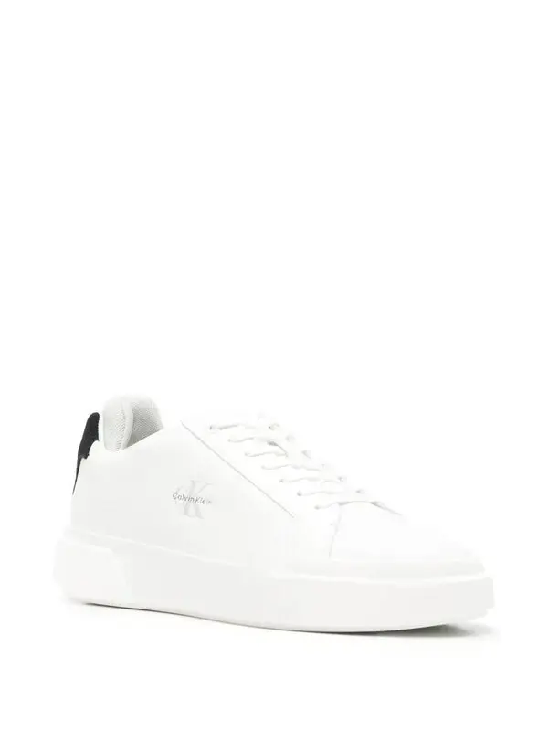 Calvin Klein Chunky Cupsole Logo-print Panelled Sneakers