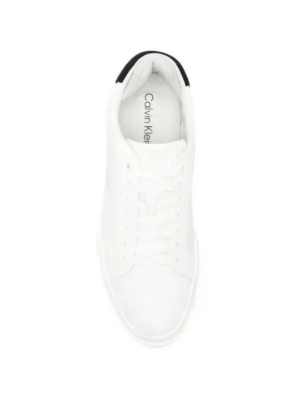 Calvin Klein Chunky Cupsole Logo-print Panelled Sneakers