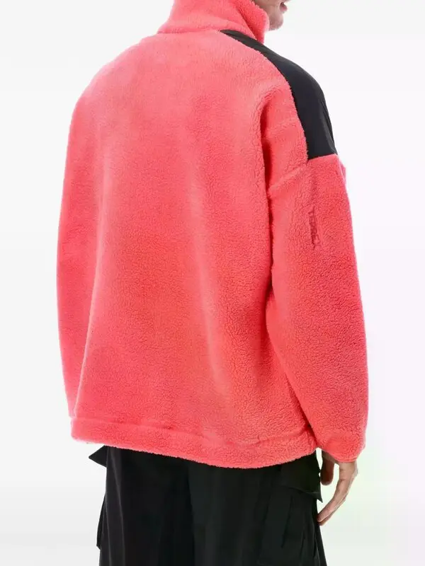 Adidas Terrex Xploric Fleece-texture Panelled Sweatshirt