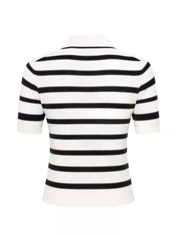 Max Mara Striped Short-sleeve Polo