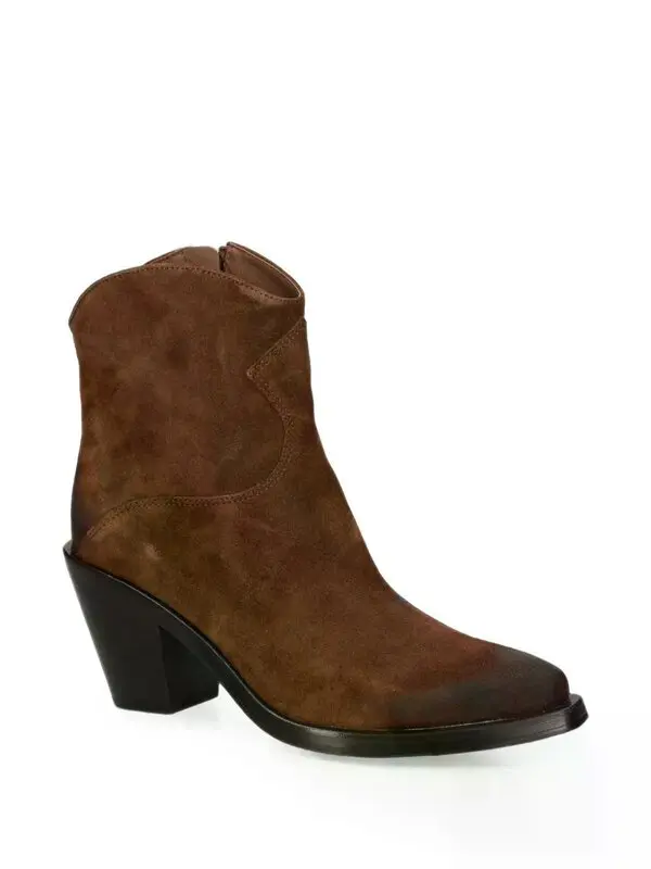Ash Suede Ankle Boots