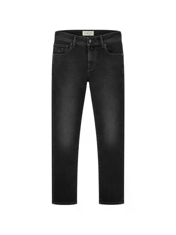 Jacob Cohen Logo-patch Straight-leg Jeans