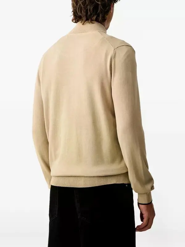 AERONAUTICA MILITARE Logo-embroidered Cardigan