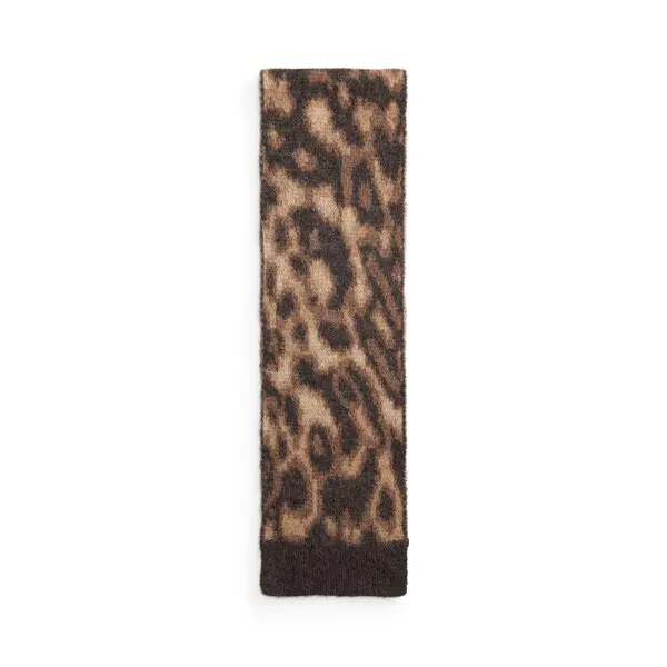 Ralph Lauren Ocelot-motif Scarf