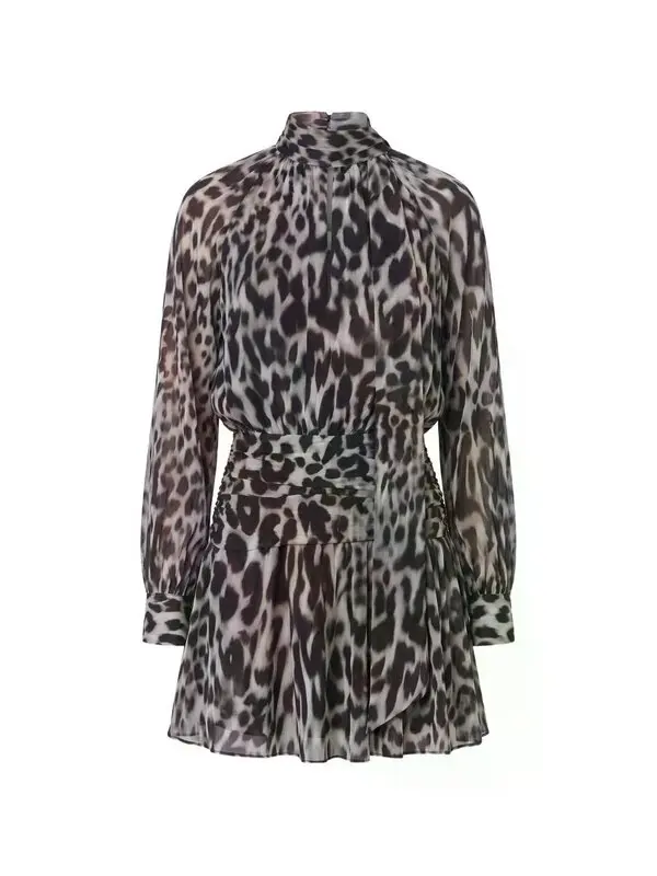 NICHOLAS Leopard-print Mini Dress