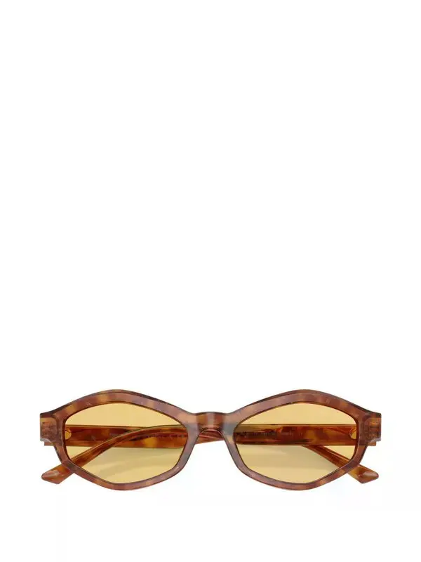 JIMMY CHOO Geometric-frame Tinted Sunglasses