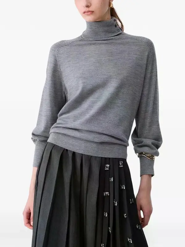 Liu Jo Wool Turtleneck With Bracelet