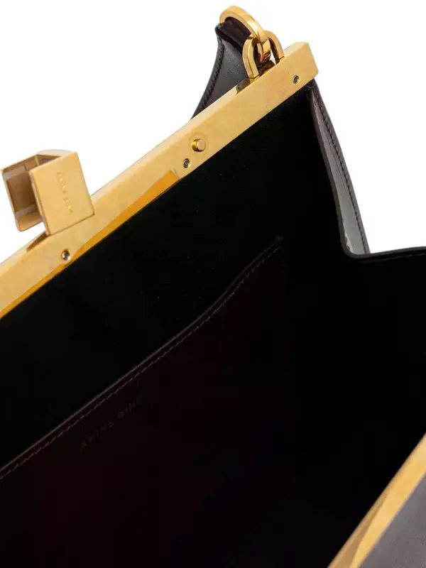 ANINE BING Bag Smooth Leather - Brown