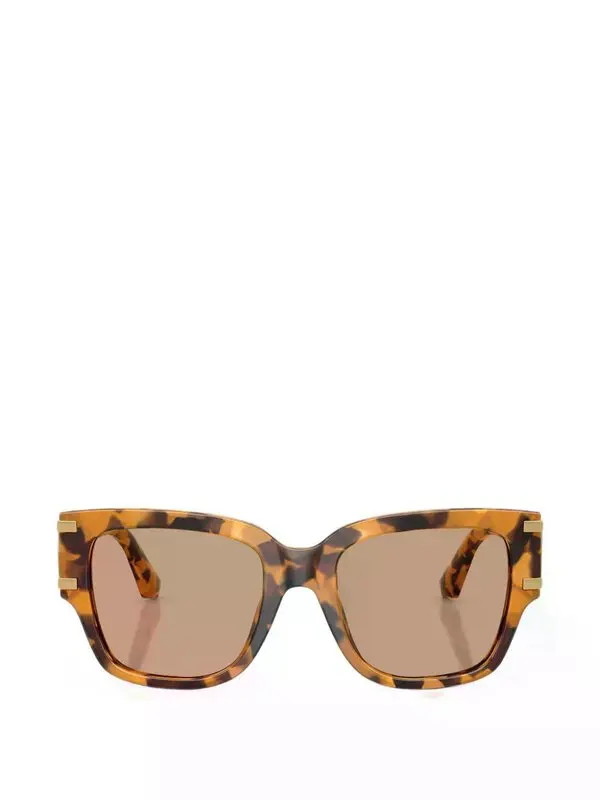 Dolce & Gabbana Dg Logo Square-frame Sunglasses