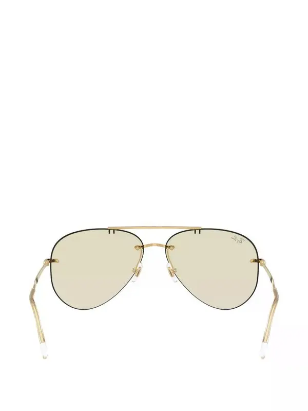 Ray-ban Color Touch Transitions-lenses Pilot-frame Sunglasses