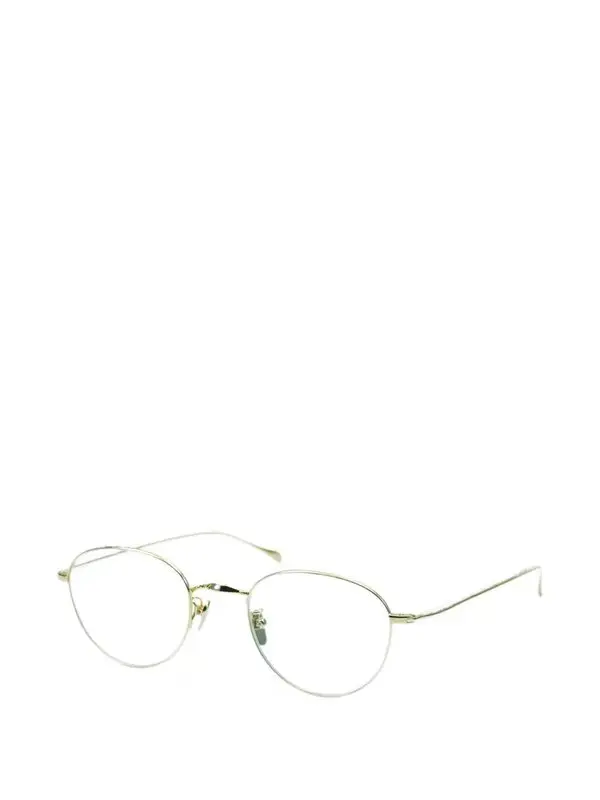 MASUNAGA Gms/396bt Round-frame Glasses
