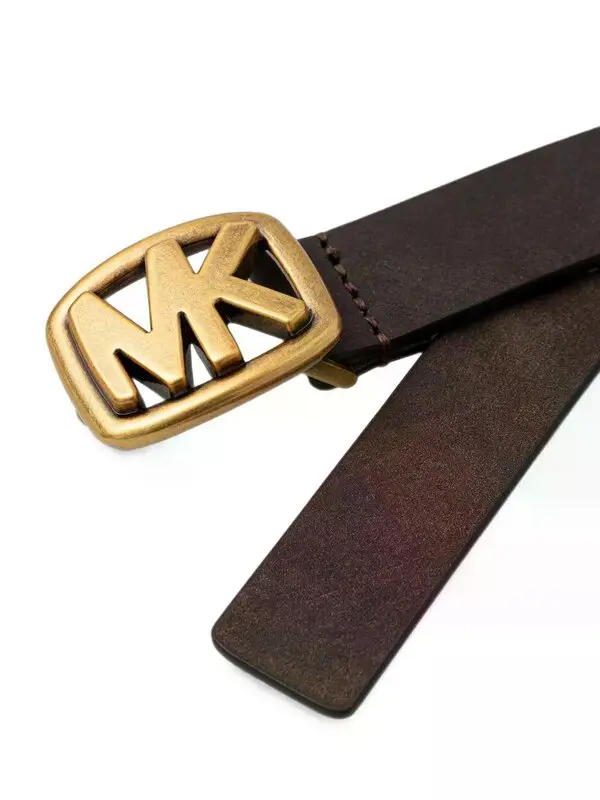 Michael Kors Mk Plaque Belt