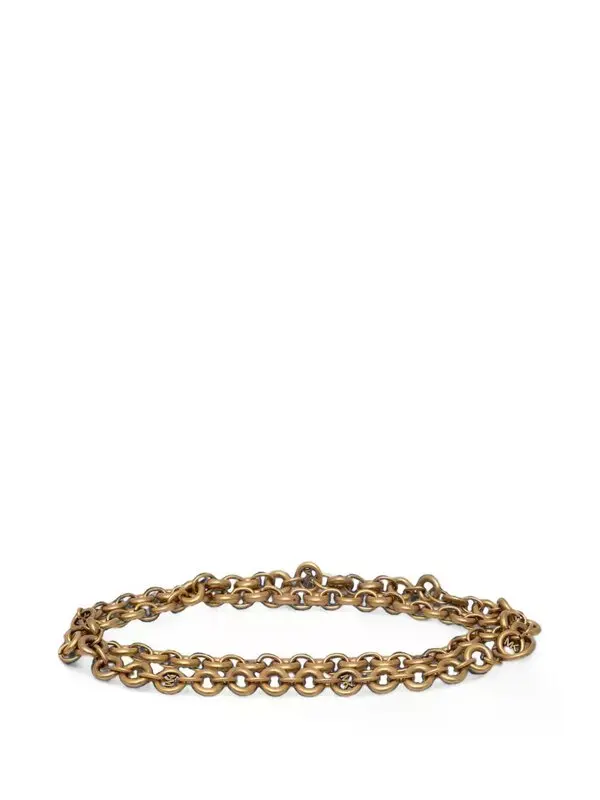 Michael Kors Logo-plaque Double-chain Belt