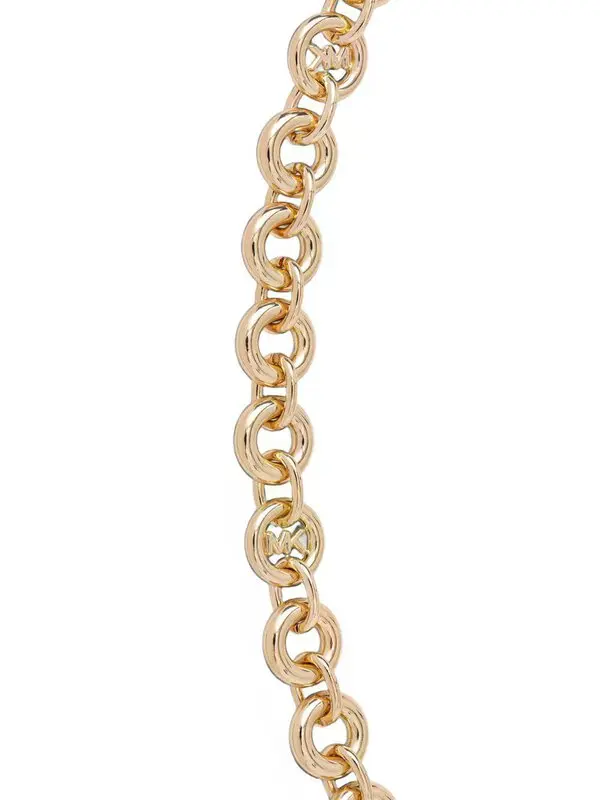 Michael Kors Mk-logo Curb-link Belt