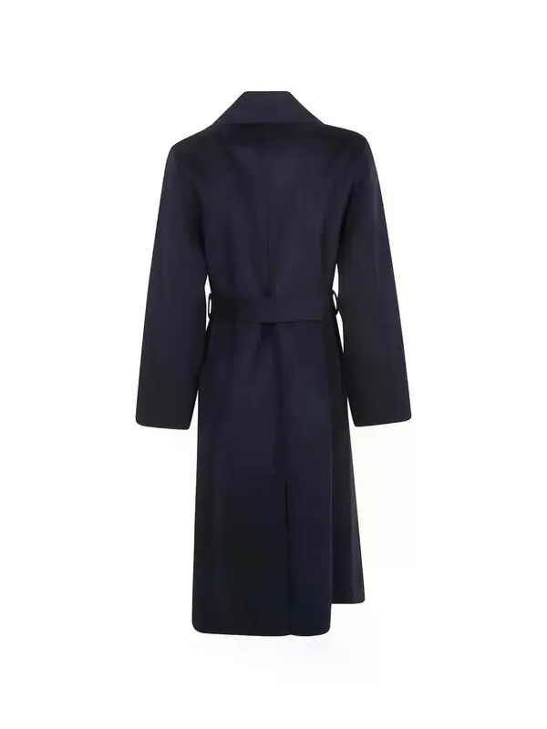 IVY OAK Belted Shawl-collar Coat