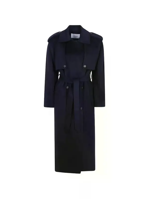 IVY OAK Iocamerona Belted Epaulette Coat