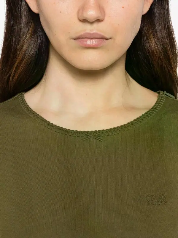 Loewe Anagram-embroidered T-shirt