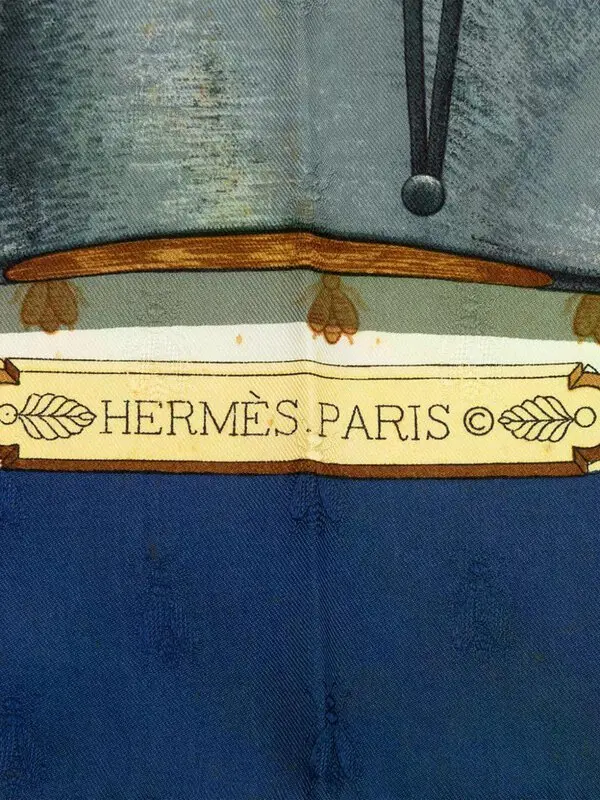 Hermès 20th Century Napoleon Silk Scarf 90 Scarves