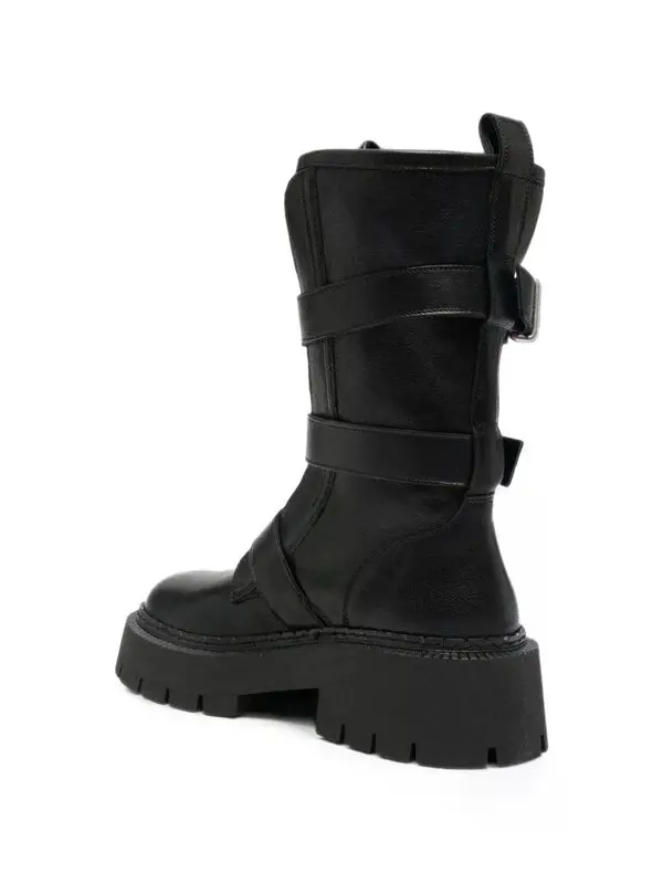 VIC MATIE Stivale Rock Buckle-strap Chunky-sole Boots