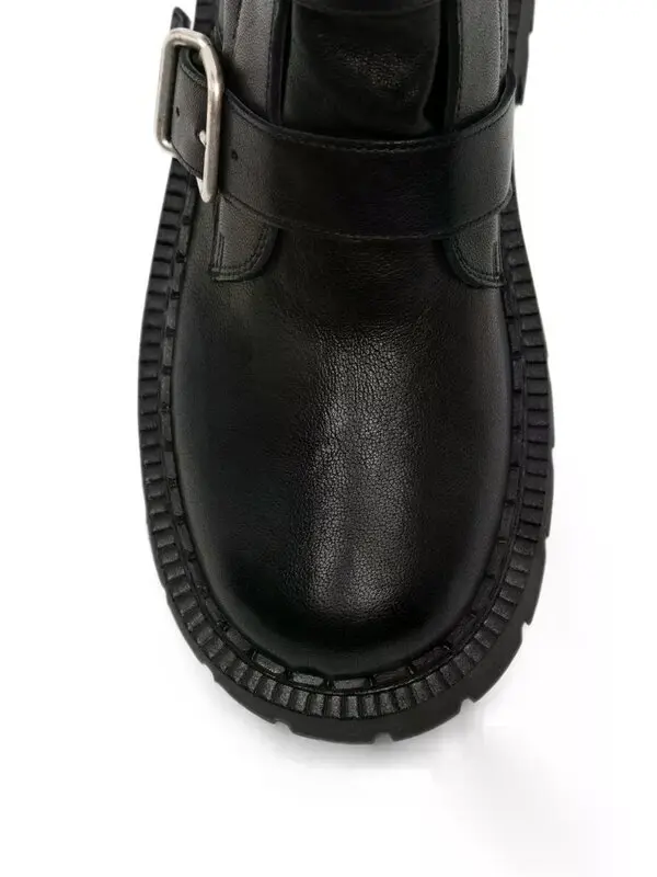 VIC MATIE Stivale Rock Buckle-strap Chunky-sole Boots
