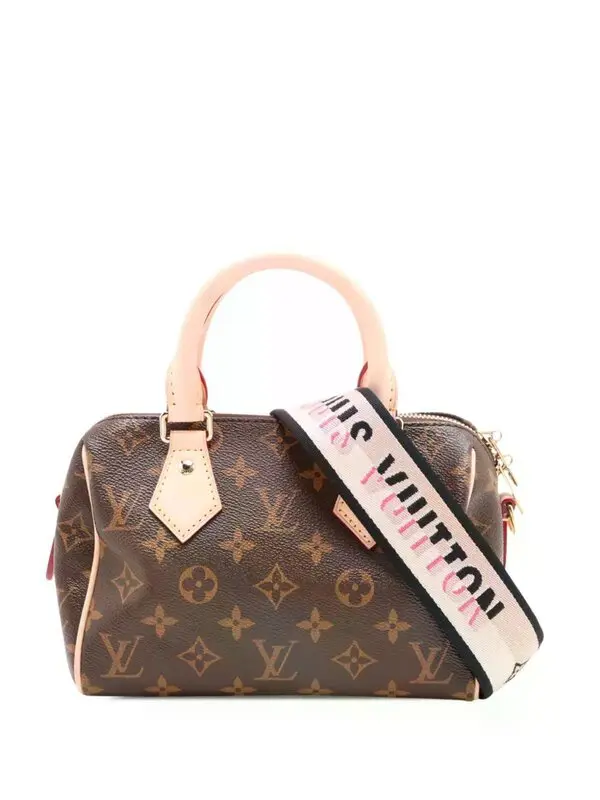 LOUIS VUITTON 2021-2026 Monogram Speedy Bandouliere 20 Satchel