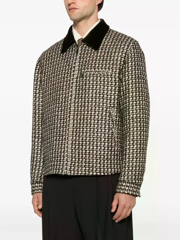 Dolce & Gabbana Houndstooth-pattern Jacket