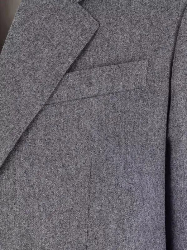 AMI Paris Notched-lapels Single-breasted Blazer