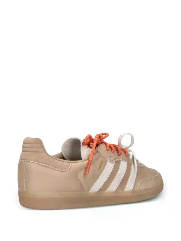 Adidas Samba Og Leather Sneakers - Neutrals