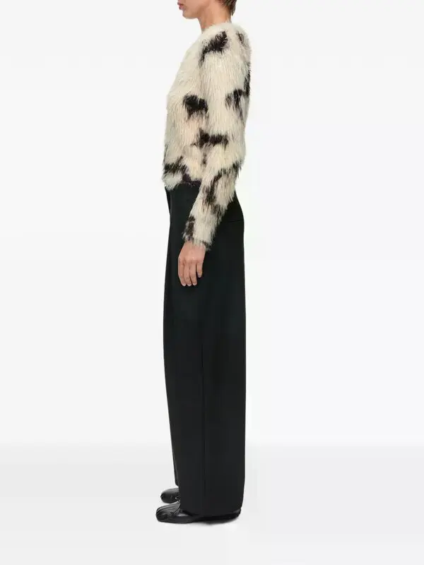 Bimba Y Lola Pony Straight Fur Cardigan