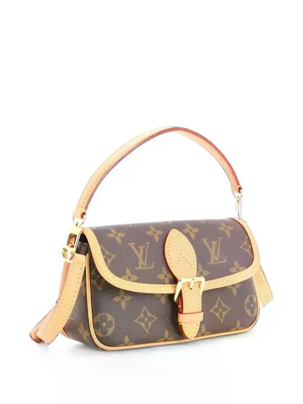 LOUIS VUITTON Diane Nm Handbag Monogram Canvas Nano Shoulder Bag