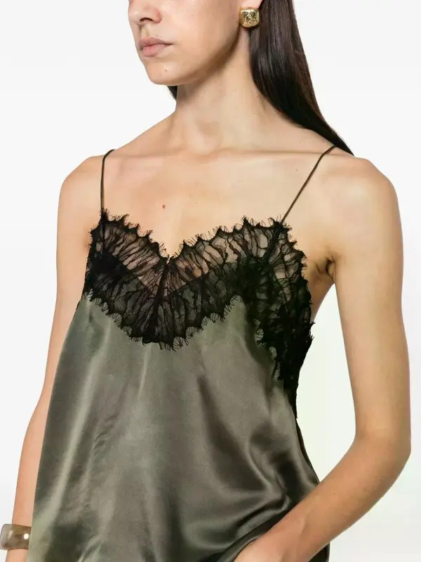 IRO PARIS Lace-trim Top