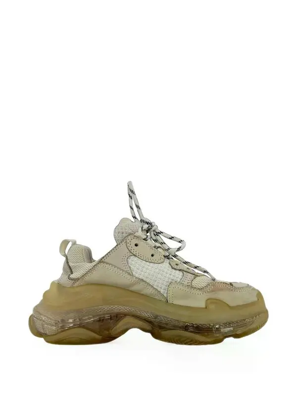 Balenciaga Triple S Clear Sole Sneakers - Neutrals