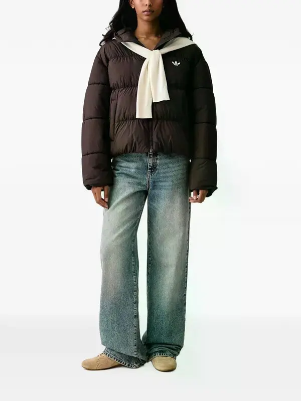 Adidas Quilted Hooded Puffer Jacket