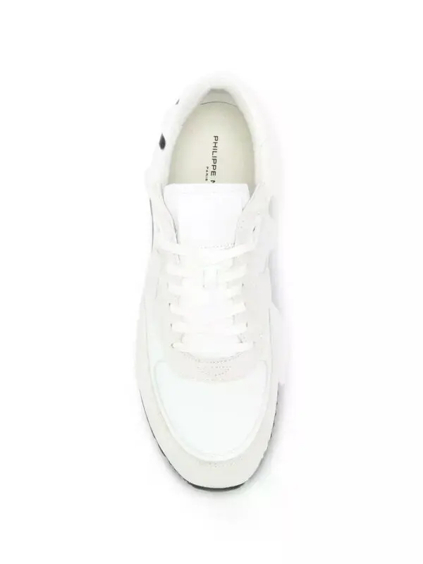 Philippe Model Logo-patch Panelled Sneakers
