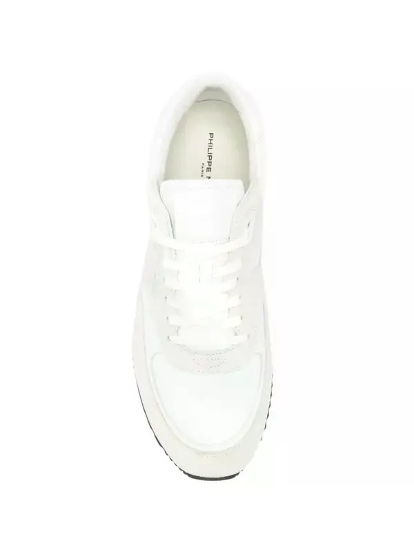 Philippe Model Logo-patch Panelled Sneakers
