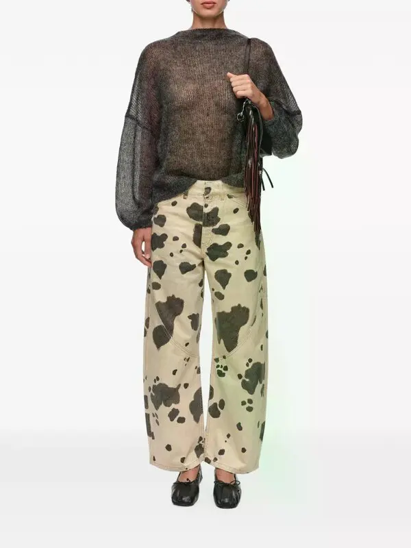 Bimba Y Lola Barrel Pony Denim 5-pocket Trousers