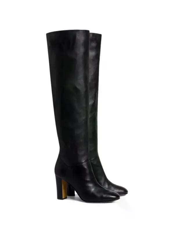 Alberta Ferretti Leather Knee-high Boots