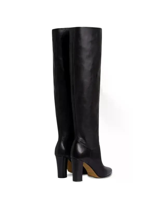 Alberta Ferretti Leather Knee-high Boots