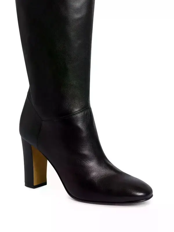 Alberta Ferretti Leather Knee-high Boots