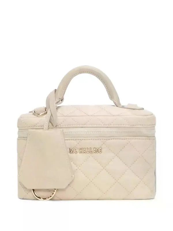 Mz Wallace Metro Train Case Tote Bag - Neutrals