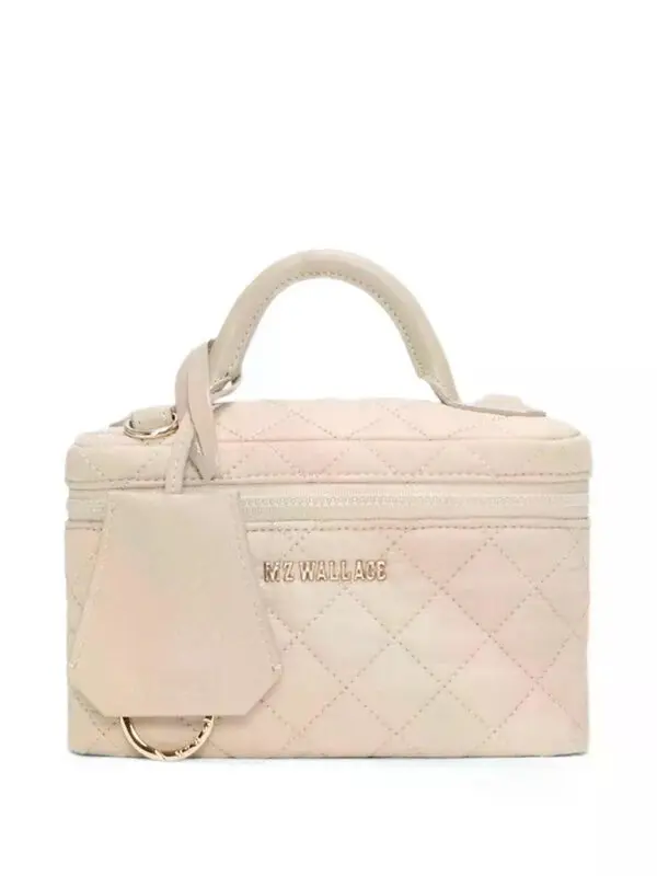 Mz Wallace Metro Train Case Tote Bag - Neutrals